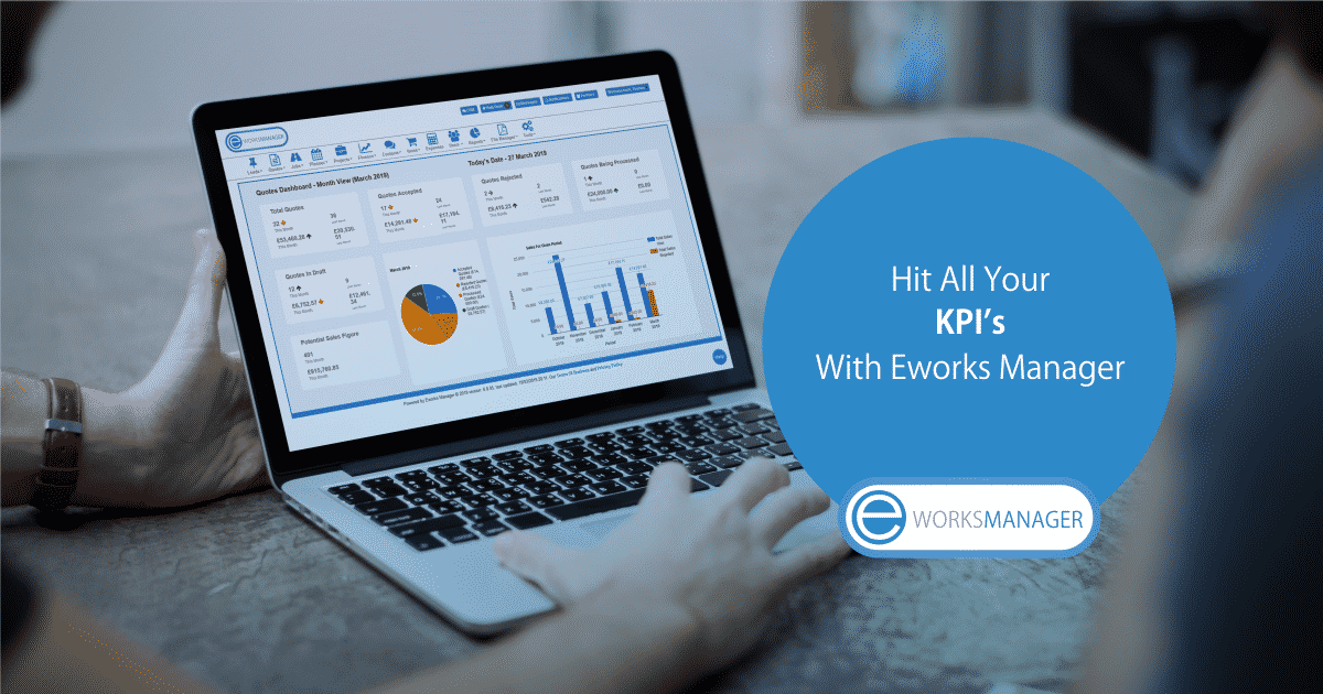 Hit All Your KPI’s with Eworks' Job Management Software.