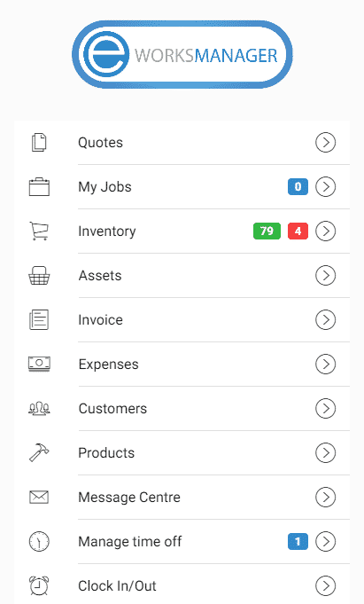 Job Management Software - Eworks Manager System